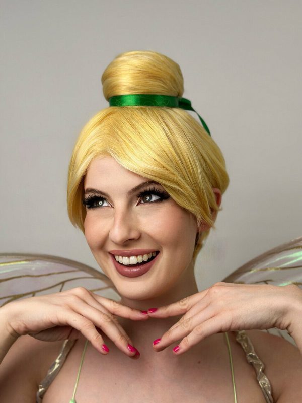 Tinker Bell Deluxe Women’s Wig by Allaura | Green Cosplay Wig