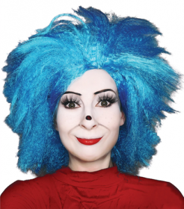Thing 1 and 2 Costume Wig - By Allaura