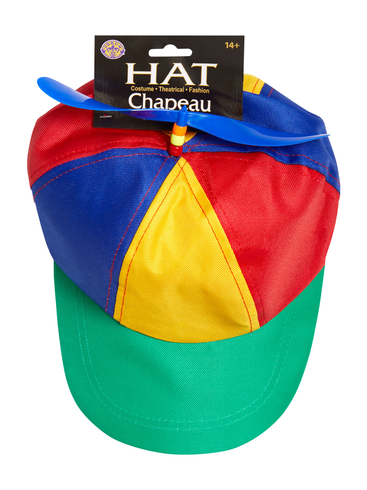 Propeller Cap Multi Coloured By Forum Novelties - Becs Costume Box