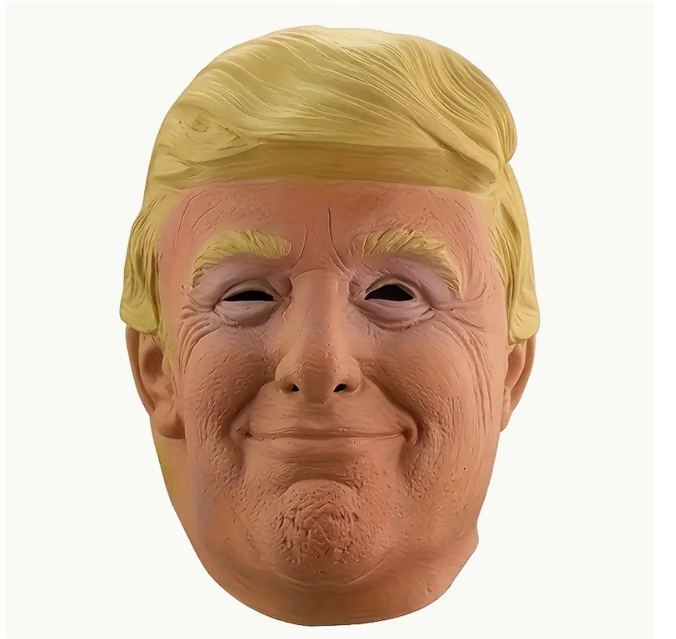 Latex Mask Donald Trump Overhead